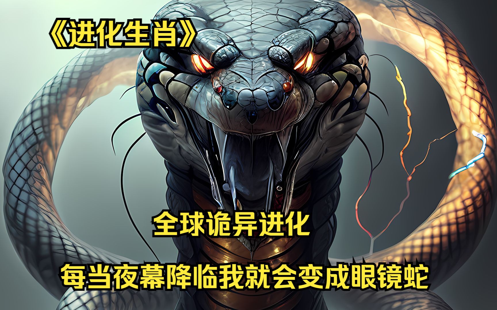 全球诡异进化,每当夜幕降临我就会变成眼镜蛇在QQ阅读《进化生肖》