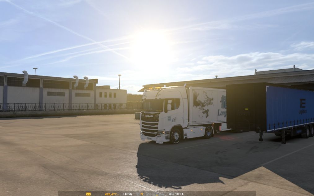 ...撒丁岛加官方语音小姐姐行车记录体验【REC ETS2 June 16,2019】