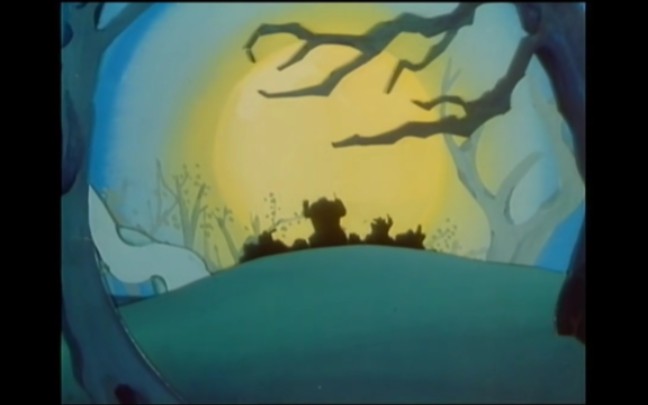 森林里的金月亮（天狗食月，童年阴影！！！）