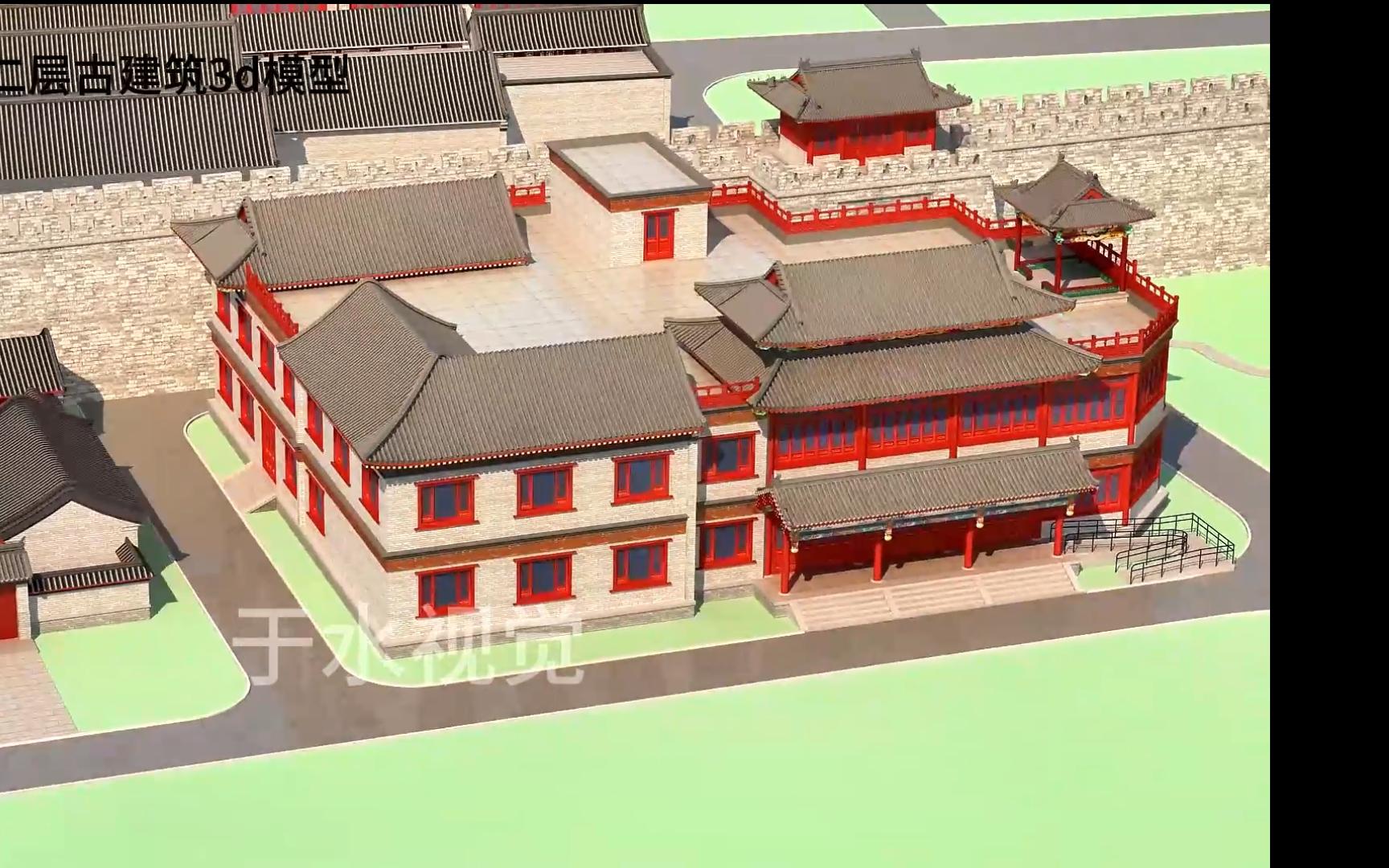 古建筑3d模型,想了解古建筑的魅力吗?来看看这些3d模型吧!