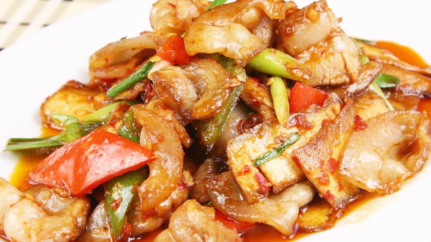 豆腐干回锅肉的家常做法,学会两步,做出的肉美味爽口肥而不腻