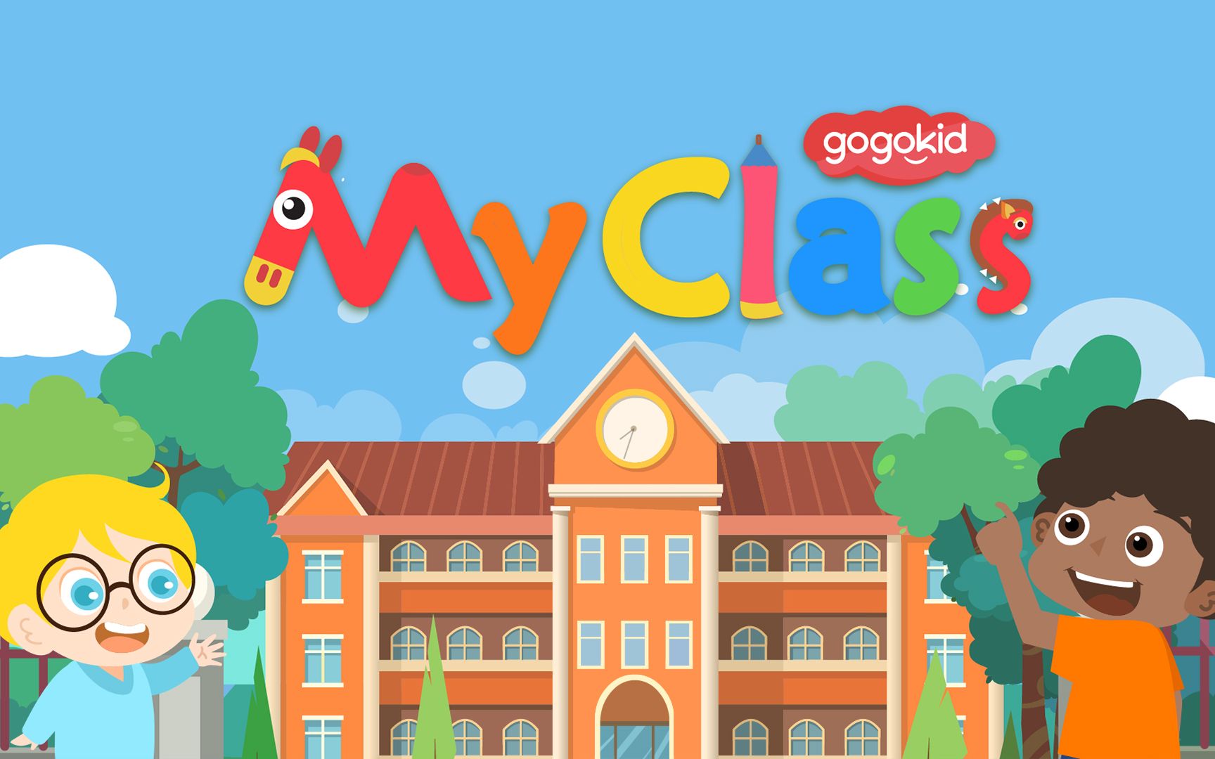 【抖音热门英文儿歌】 gogokid:我的课堂 My Class