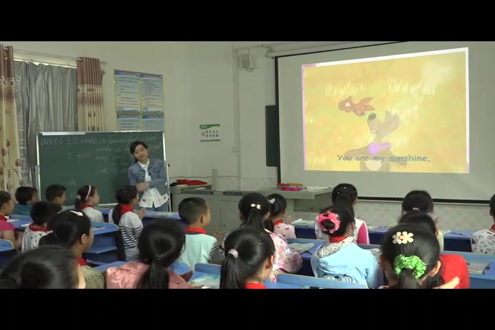 ...Unit 6 I'll make a beantiful card-王老师优质公开课教学视频(配课件教案)