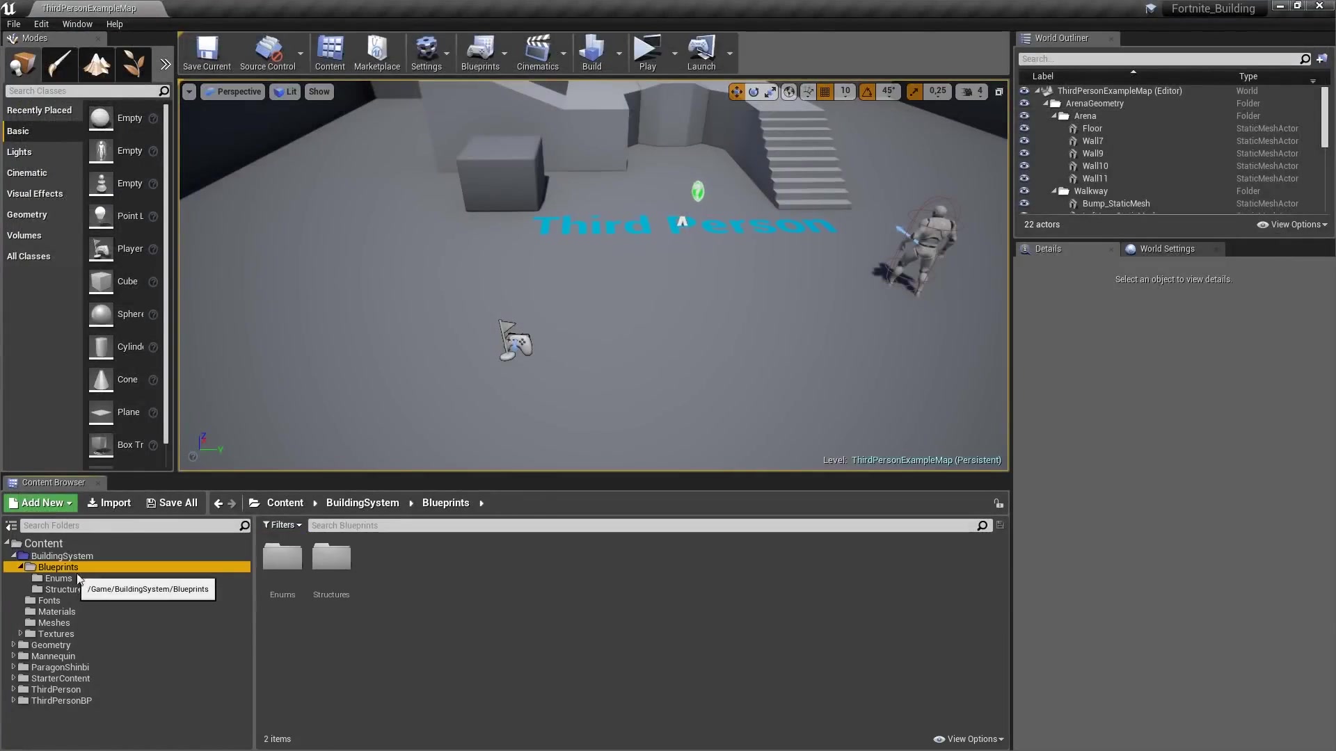 Let's Create Fortnite's Building System