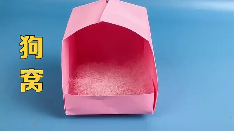 狗窝的制作方法,用纸箱和皮革制作狗窝