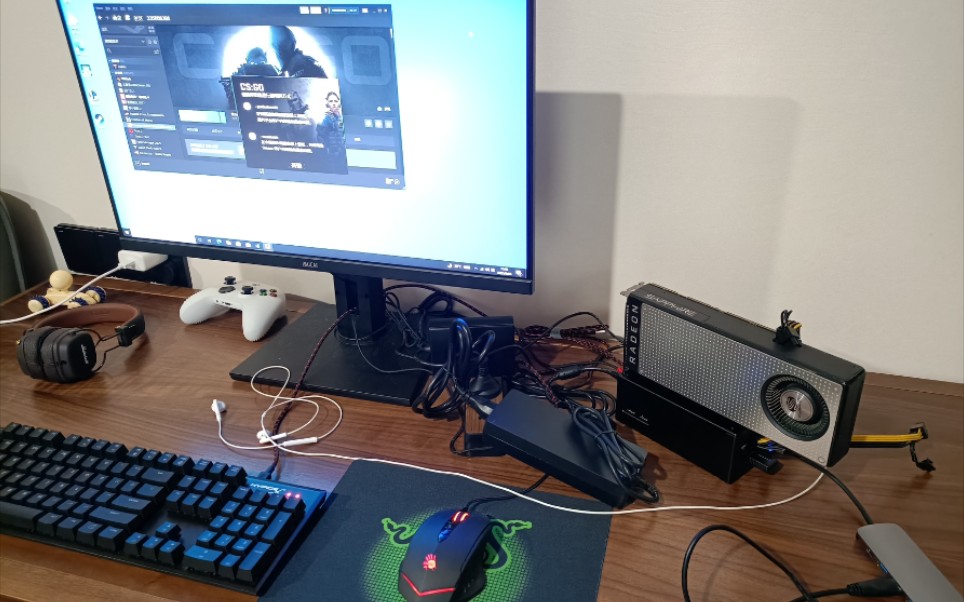 一台有趣的主机p310s i7 10700 +470 4g csgo帧数表现