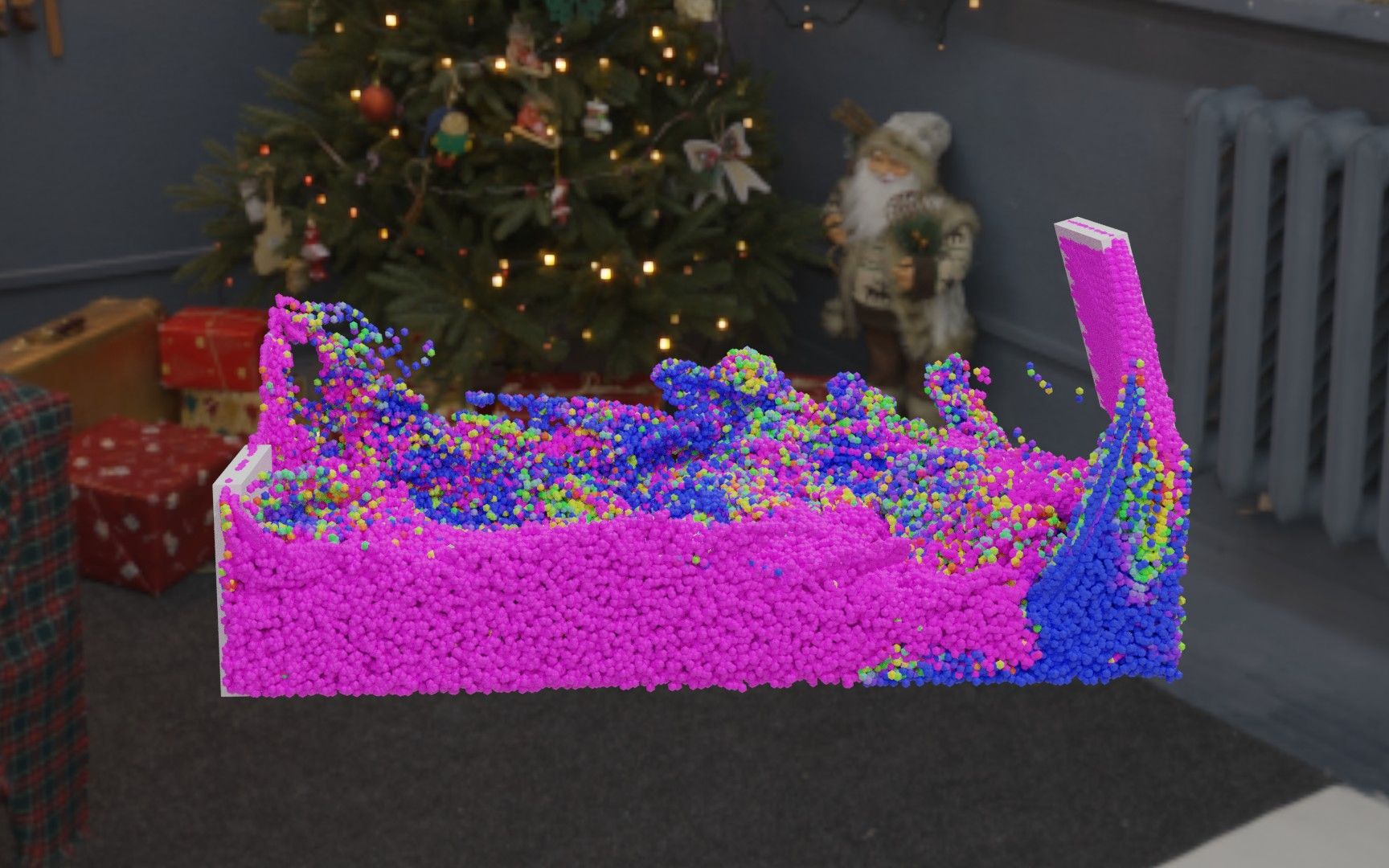 Blender 立体建模学习中文教程 : 创建彩色流体粒子