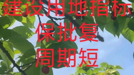 部分省市建设用地指标保批复周期短