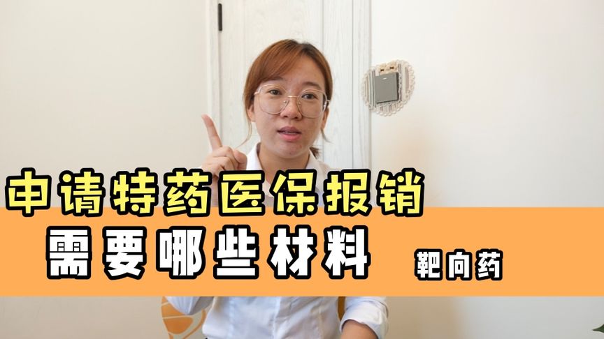 申请特药医保报销需要哪些材料?