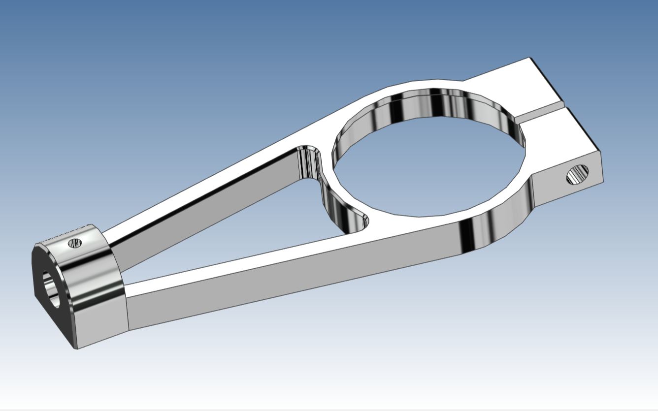 第十四届成图大赛 CAXA 3D 22卡子-草图拉伸做法