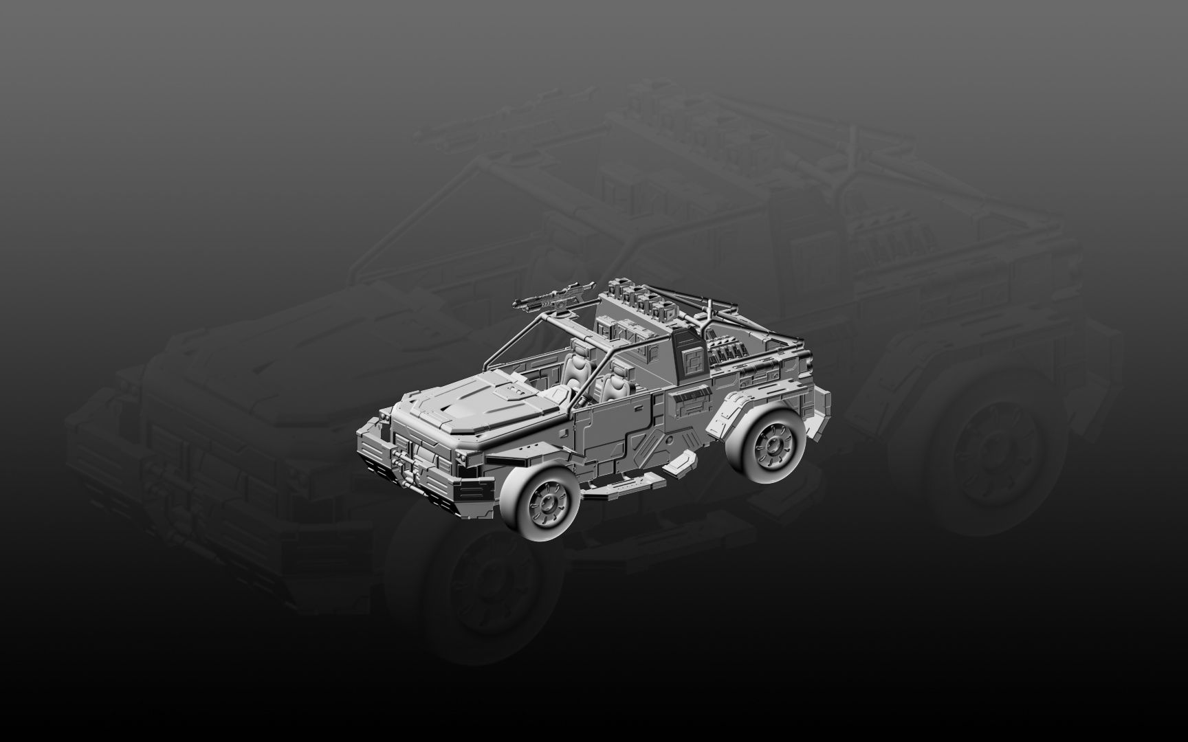 汽车模型制作过程