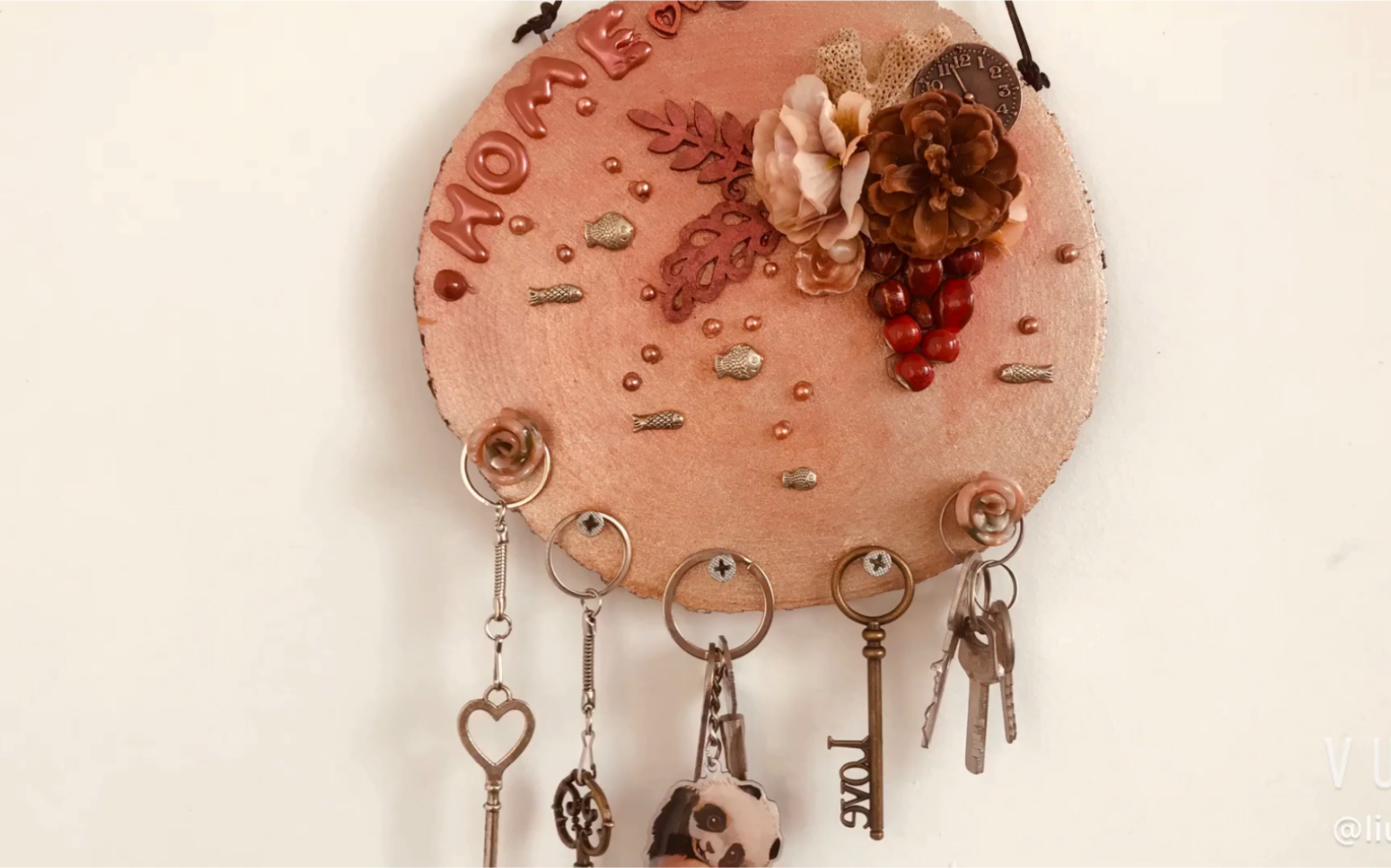 DIY门牌--钥匙牌