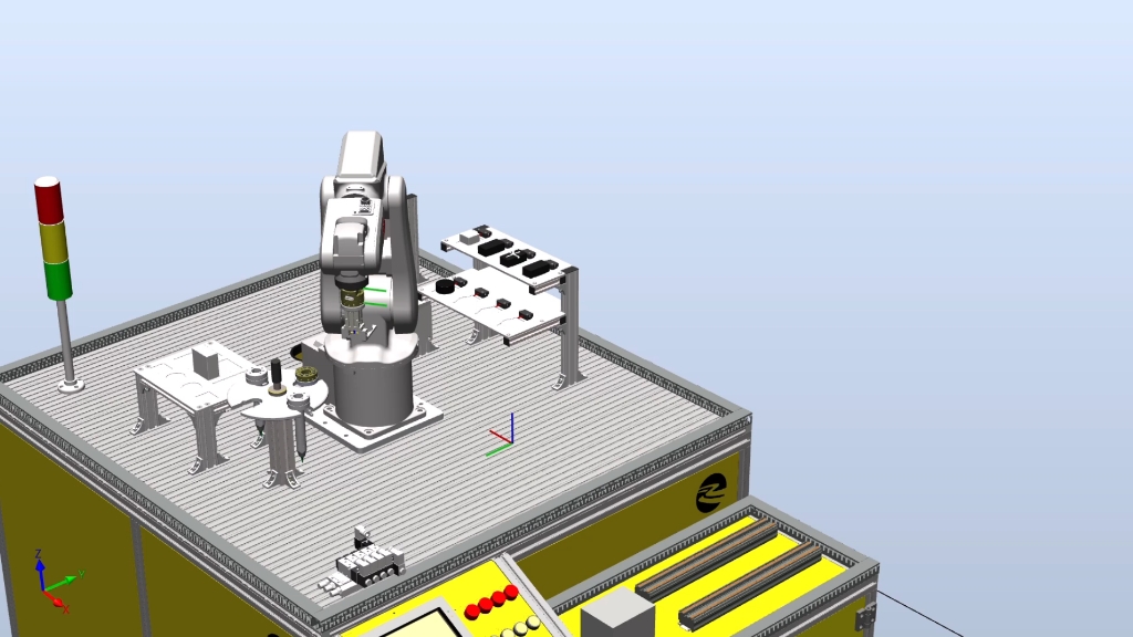 robotstudio离线编程 物料拾取与放置工作站(接代做 毕业设计)