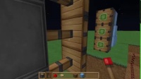 子正:我的世界2×3红石门制作教程