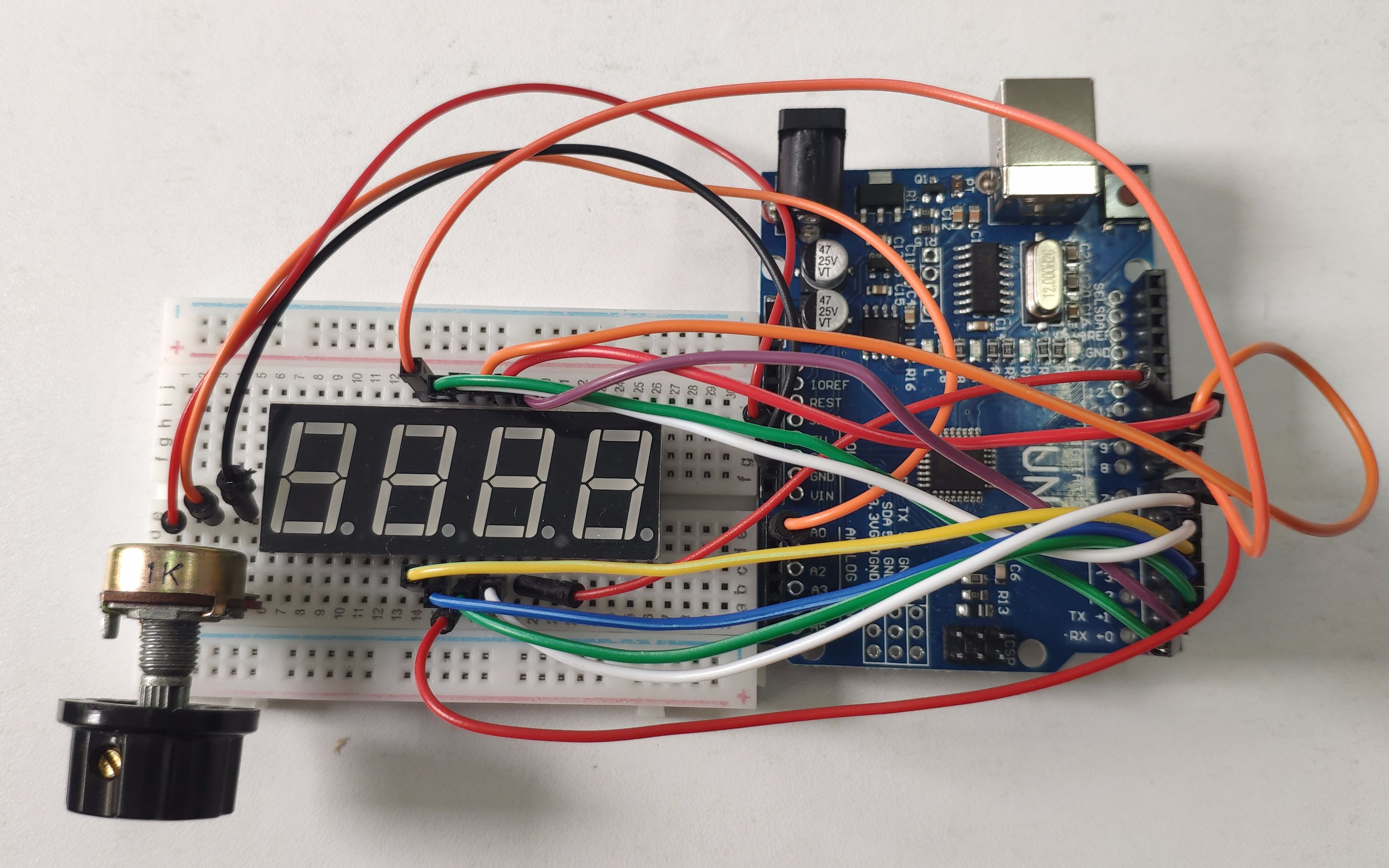LabVIEW+ Arduino之四位数码管显示