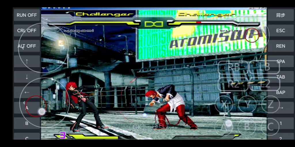 手机玩PC电脑版拳皇KOFS,优化模拟器玩非常稳定,低端手机也可以一战