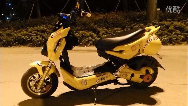 爱剪辑-雅迪款X战警改装电摩电动车72V2000W