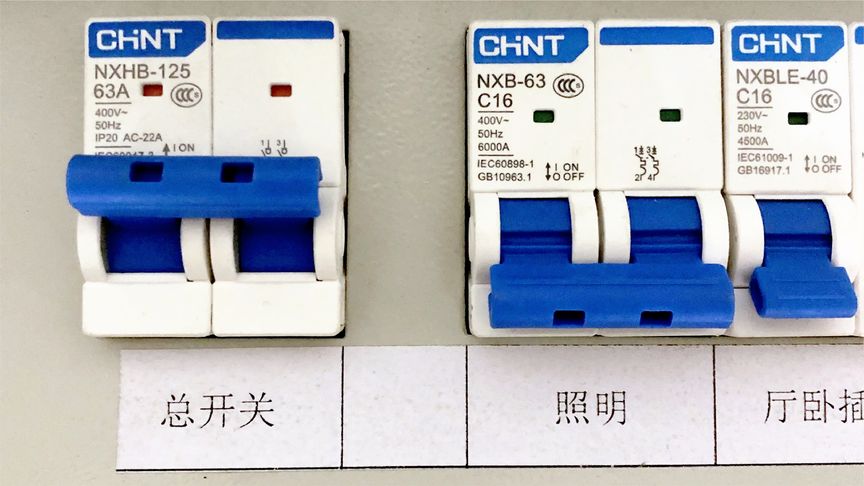 家里总闸该配多大的漏保还是空开?赶紧看看你家的、别等出事才换