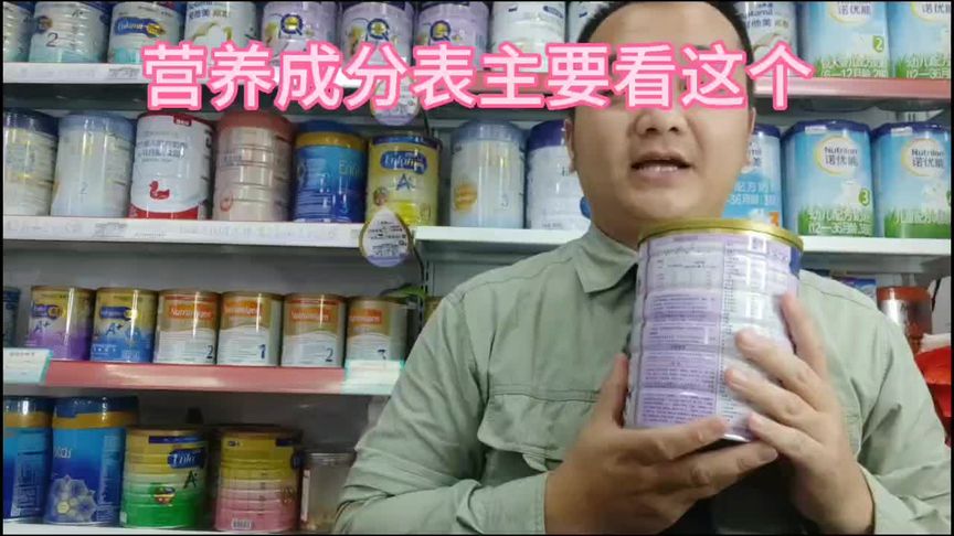 营养成分表很多,怎么看呢?我们一起来划重点