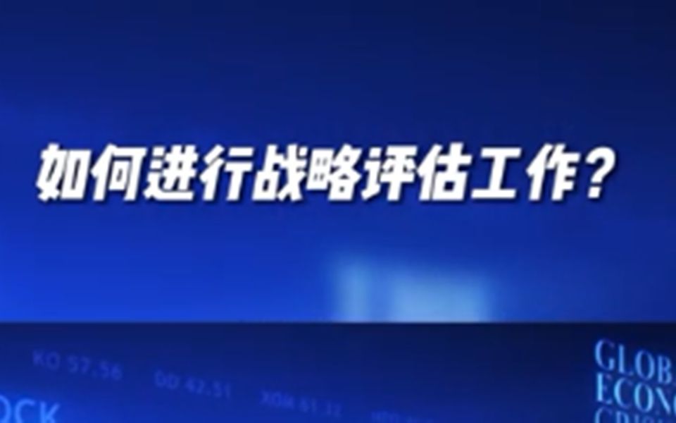 如何进行战略评估工作?