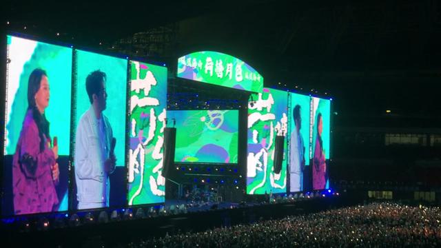 万人大合唱,荷塘月色,