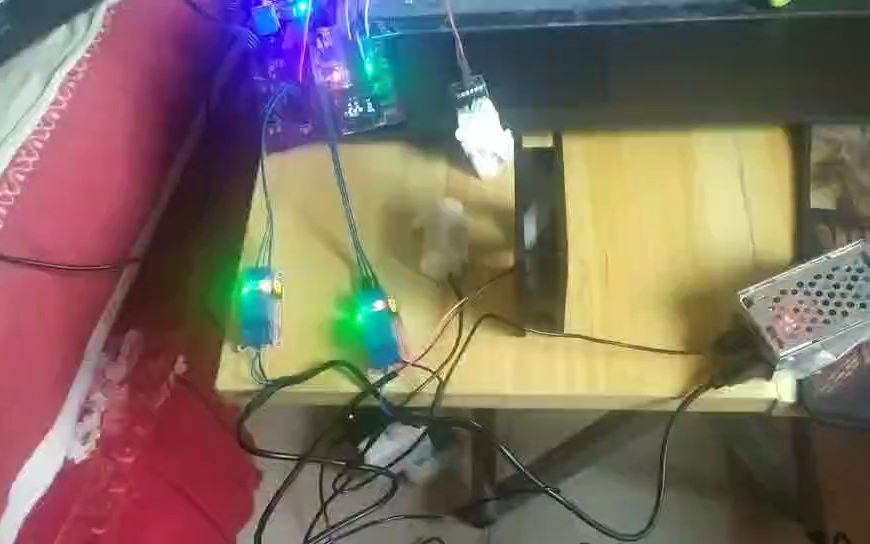 基于STM32F103C8T6+esp8266上传阿里云,温湿度,CO2,土壤湿度,并...