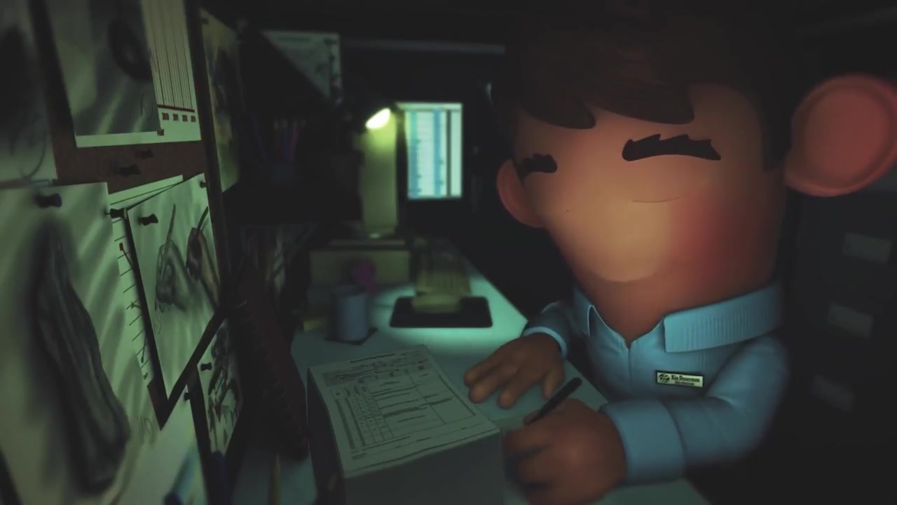 苏格兰得奖动画:睡眠工作法 创意动画