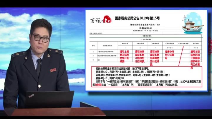 “吉税·知”政策辅导九深化增值税改革政策执行中加计抵减的申报