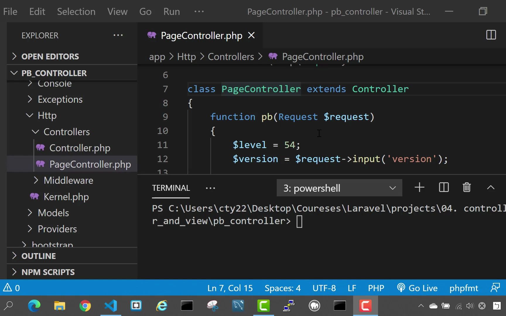 Laravel 後端PHP架站,API Server與訂閱軟體全攻略\03、Laravel 8 ...