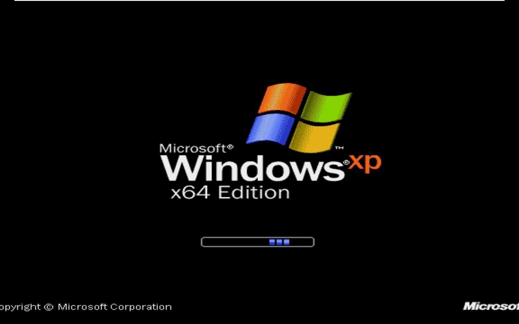 64位的XP你见过吗?——Windows XP x64 Edition SP2安装