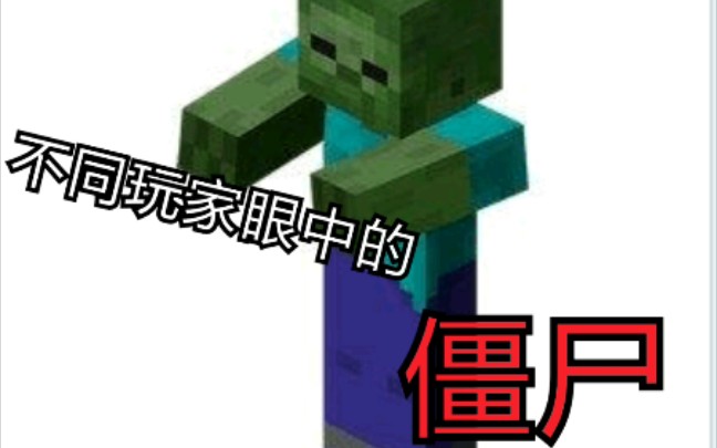 【mc】不同玩家眼中的僵尸