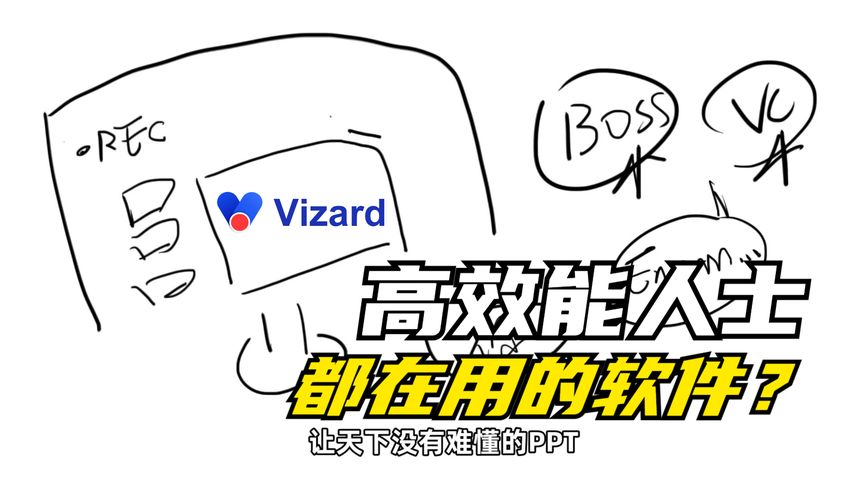 居家办公录电脑操作、PPT、网课、游戏,试试Vizard免费录屏软件