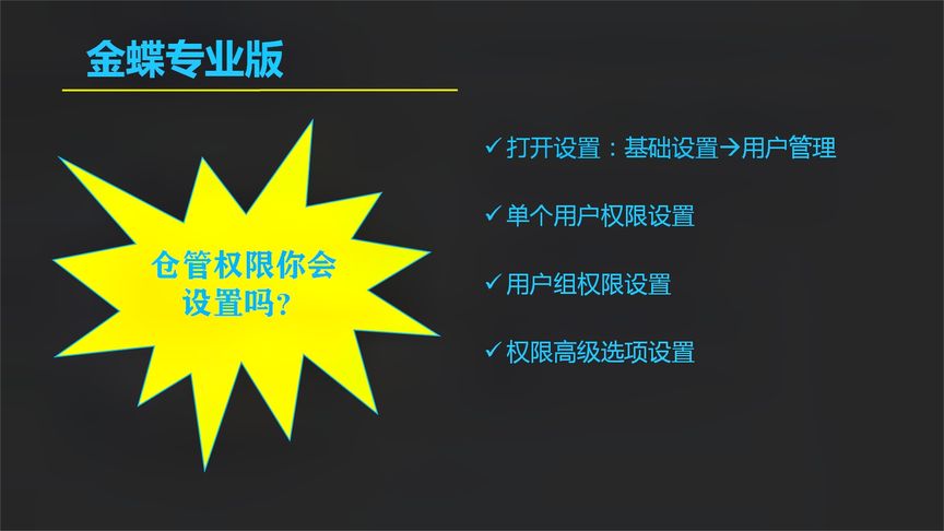 金蝶KIS专业版教学视频自学教程