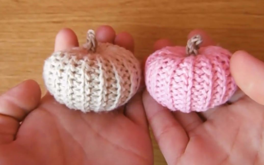 创意针织DIY,教你学会如何钩织“袖珍南瓜”的详细方法