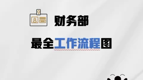 完整20张会计财务工作流程图!还敢说不会?