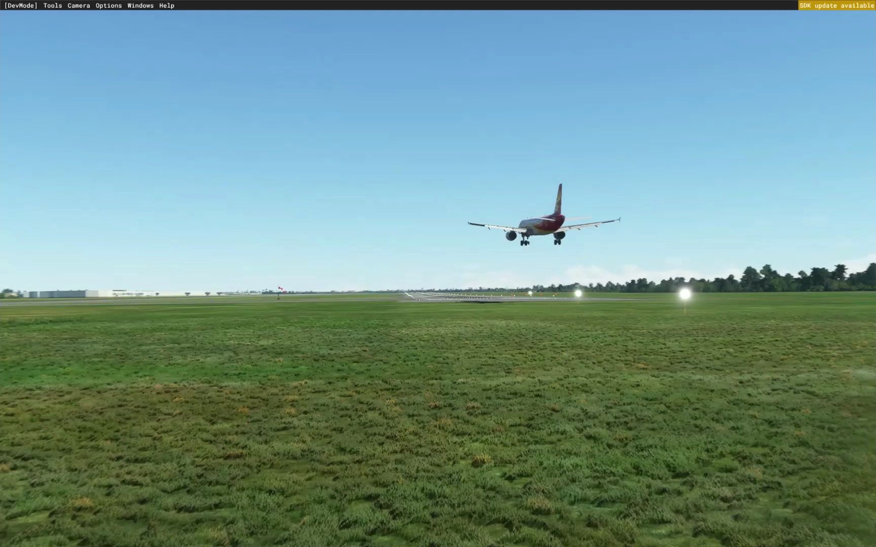 记录几次微软模拟飞行中的降落_模拟飞行