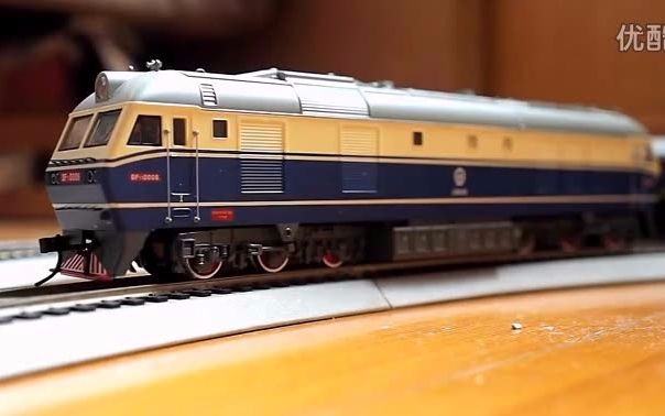 火车模型运转视频(仿真音效)