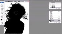 Photoshop教程 PS cs5 cs6抠头发视频教程 基础教程 通道抠图