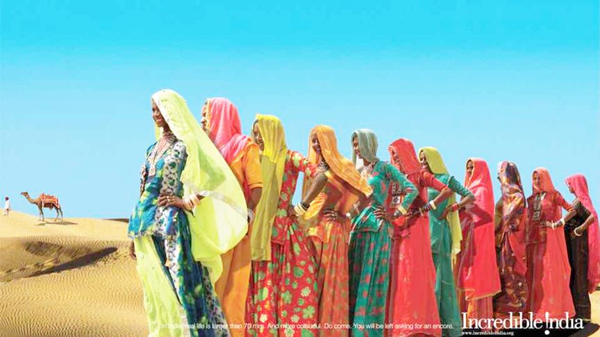 印度国家宣传片‘不可思议的印度’,可惜镜头总是无法避开平民窟