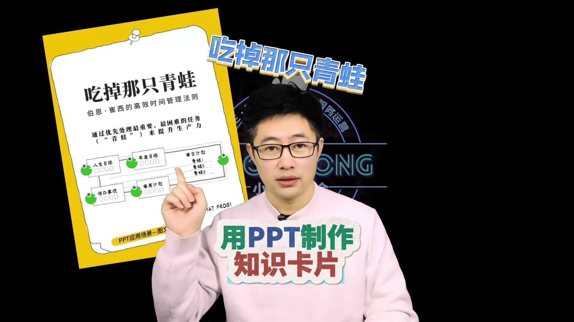 用PPT制作知识卡片