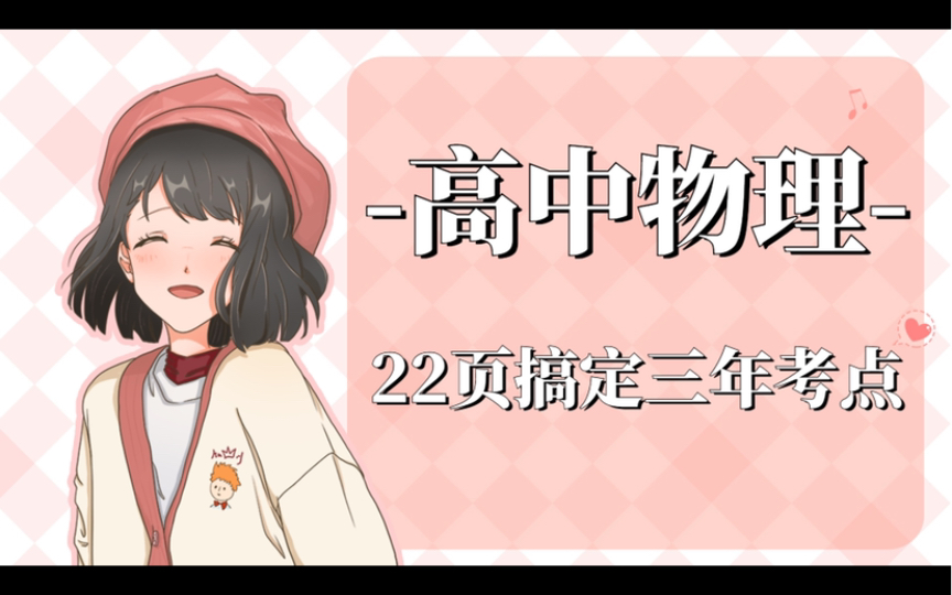 【高中物理】就这22页!搞定高中物理全三年基础知识点～回归教材,...