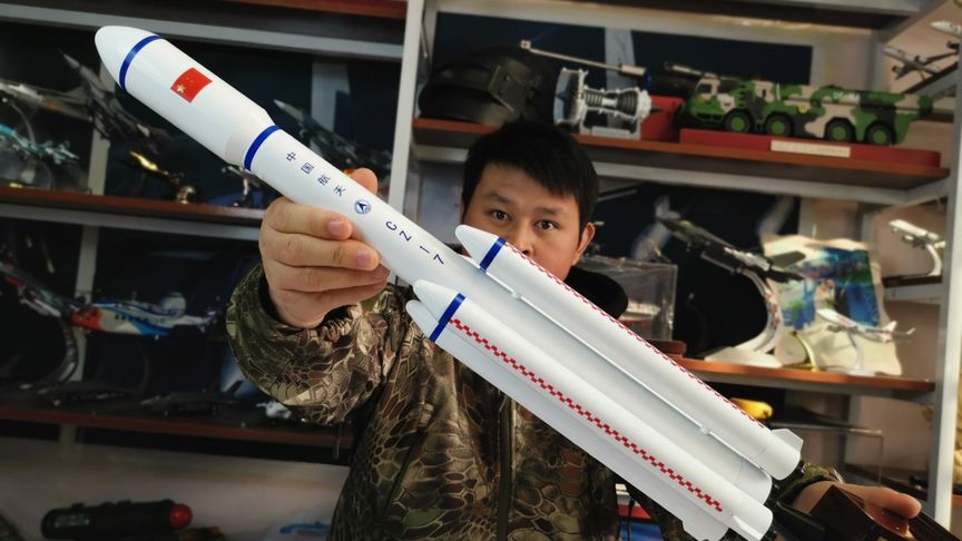 模型开箱:长征7号运载火箭模型,他的运载能力怎么样?