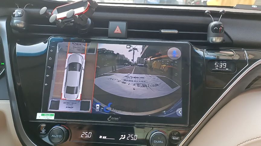 嘉泊360全景记录仪专车专用3D数字高清影像系统原车屏解码一体机