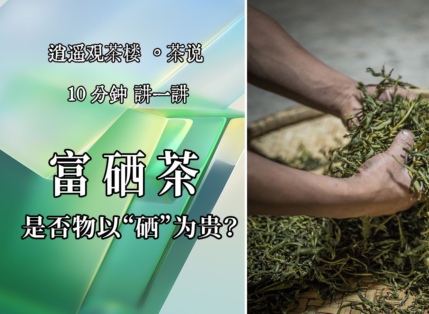 10分钟讲清楚富硒茶