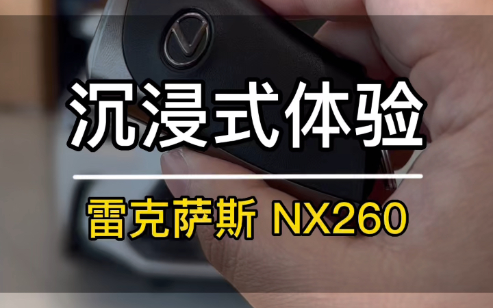 沉浸式体验|雷克萨斯NX260(快剪版)!