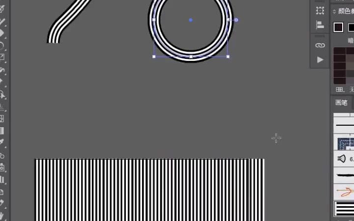 【AI视频教学】AI制作线条数字海报 ai教程零基础入门2.7