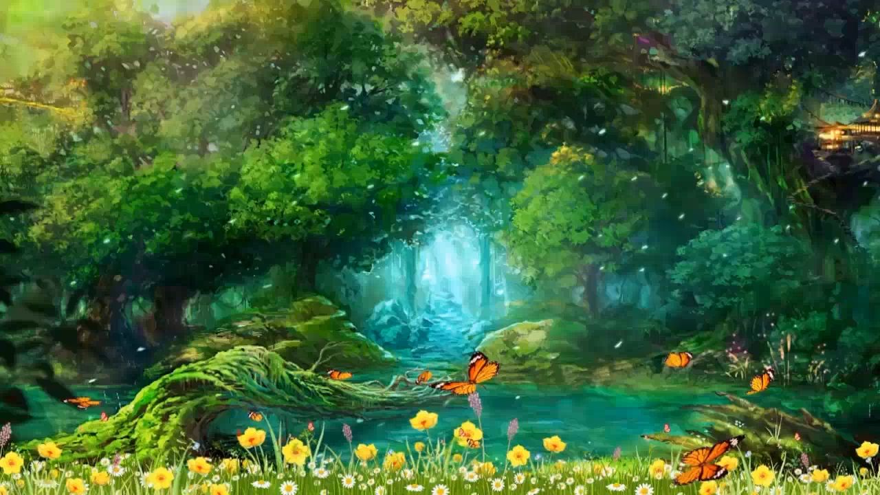 有爱的一家人幼儿舞蹈背景视频 少儿舞蹈背景 卡通 梦幻森林 幼儿园...