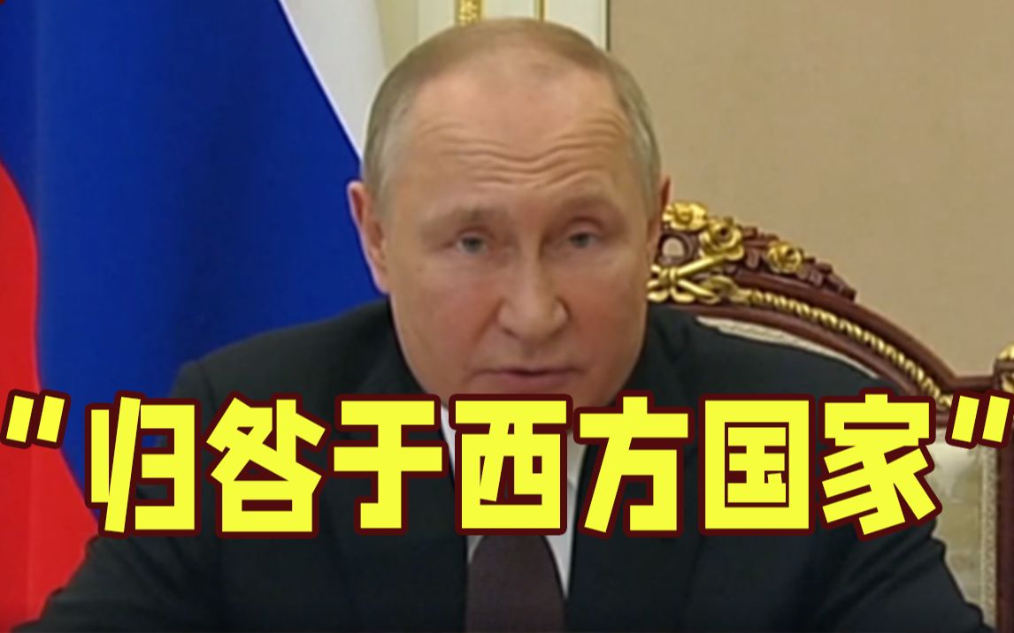 普京:对俄制裁引发全球性危机应归咎于西方国家