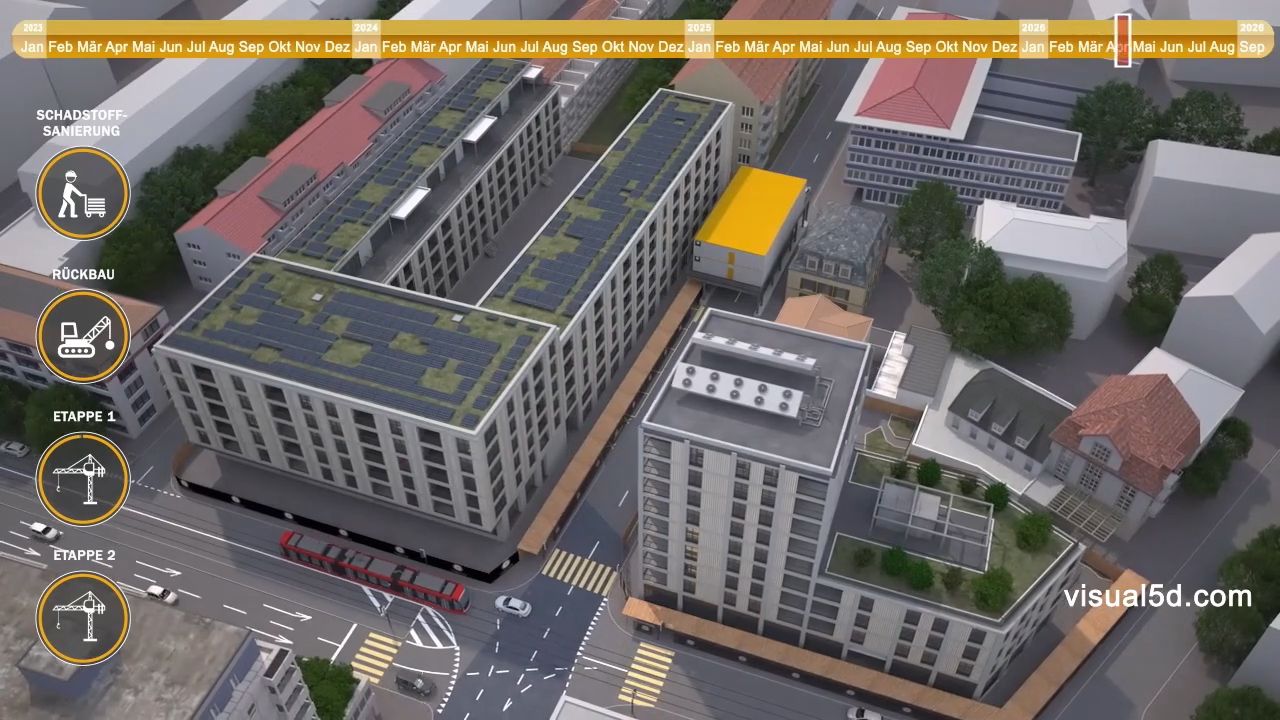 基于BIM的4D施工模拟 栩栩如生
