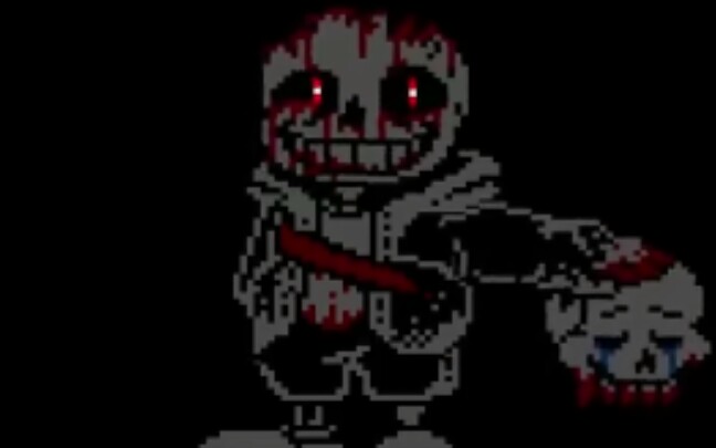 潦草的手书sans审判战三重邪骨